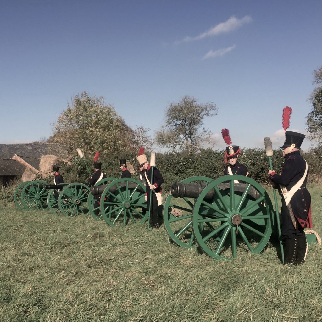 French Artillery Battery- 4 Full Size Guns. 1786-1815. - UK Gun Hire